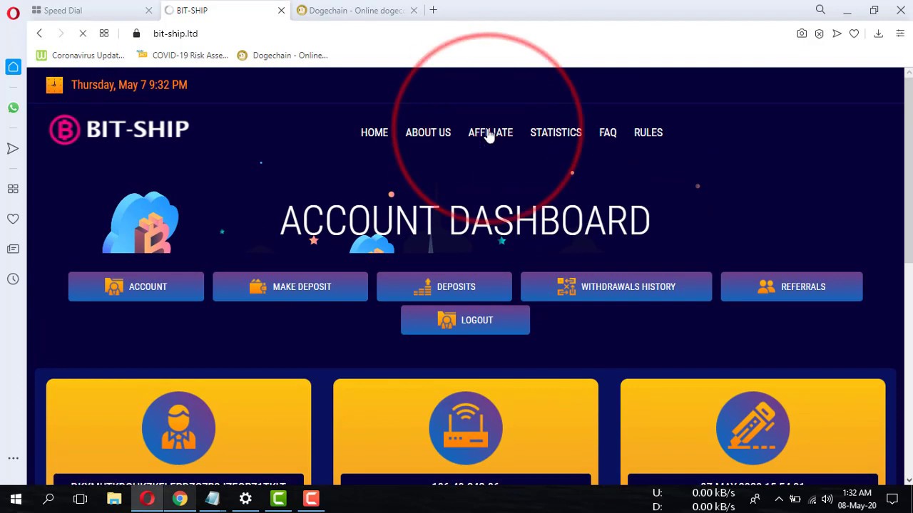 Bit Ship New Site Live Deposit - YouTube