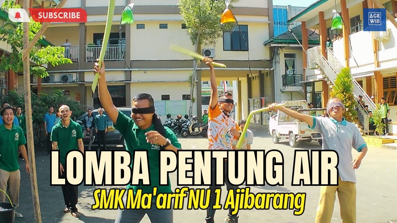 Geregetan! Lomba Pentung Air Guru dan Karyawan SMK Ma'arif NU 1 ...