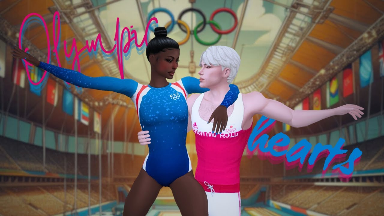 OLYMPIC HEARTS 🤸 || Sims 4 Love Story - YouTube