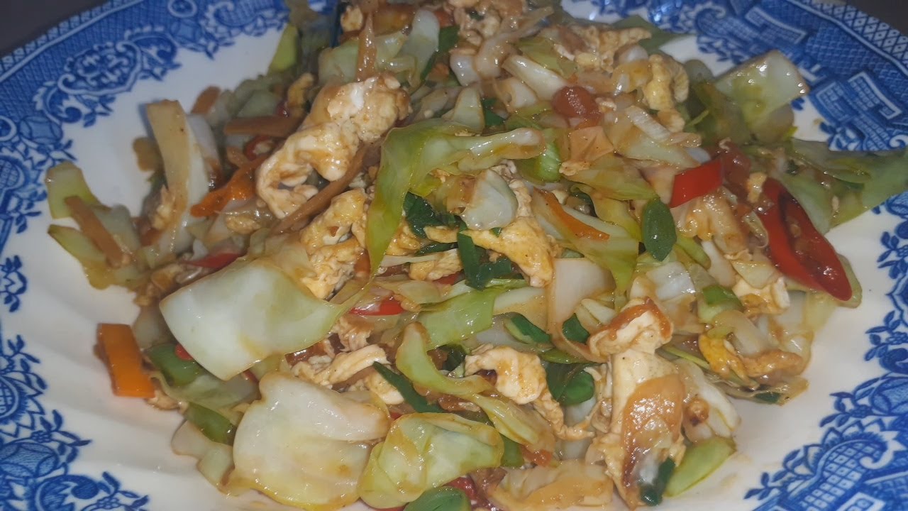 KUBIS BISA SE ENAK INI - RESEP TUMIS KUBIS CAMPUR TELOR - KULINER ...