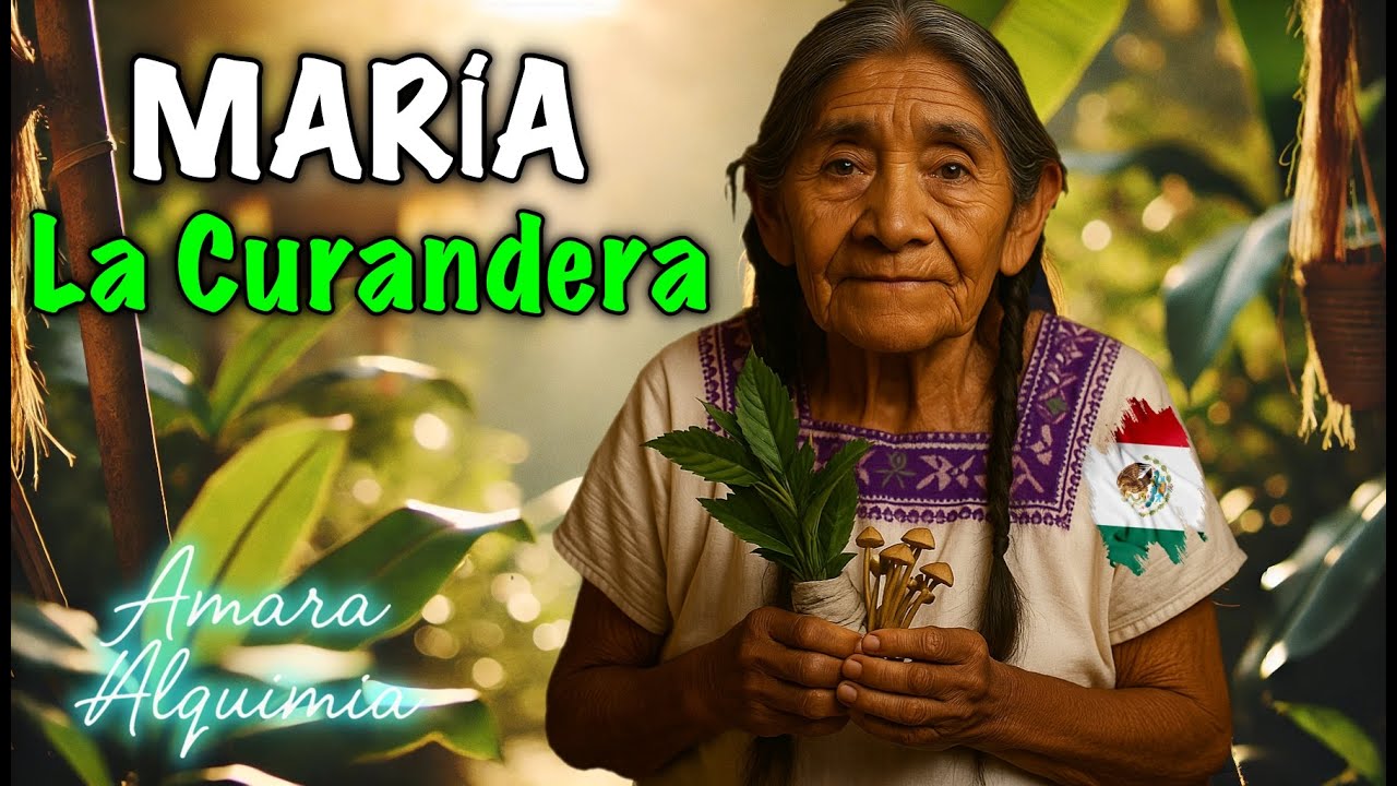 María La Sanadora 🌿 Mantras Poderosos Tributo a María Sabina | Chamana ...