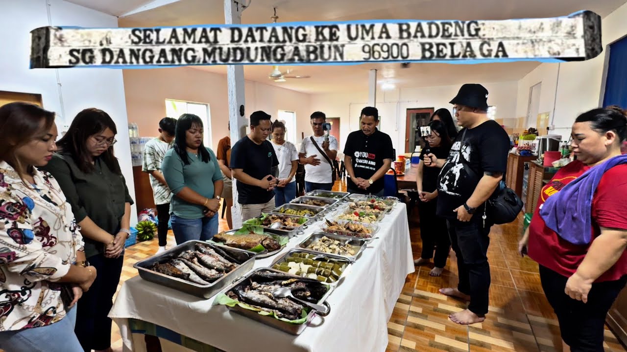 Selamat Sampai Di Uma Badeng Sungai Dangang Mudung Abun,Belaga /Juadah ...
