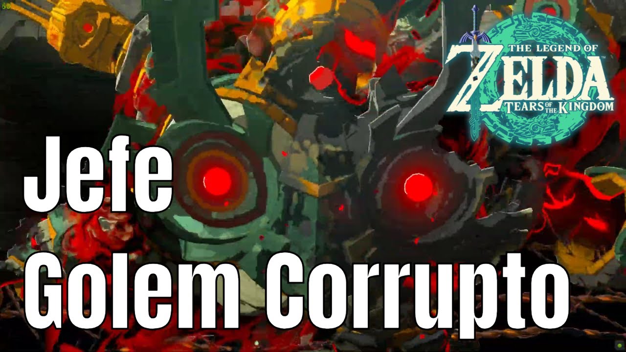 Como Derrotar al Golem Corrupto - Zelda: Tears of the Kingdom - YouTube