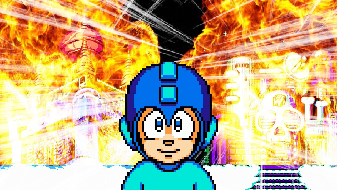 Mega Man 4 go boom - YouTube