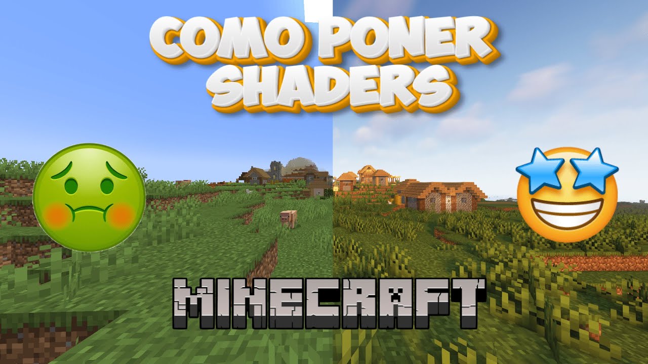 COMO PONER SHADERS EN MINECRAFT Para Que Se Vea Mas BONITO - YouTube