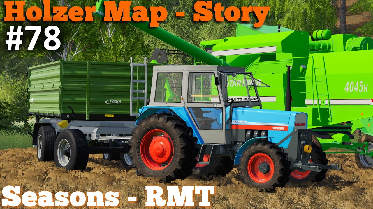 LS19 Story | Erster Einsatz für den Drescher #78 - Holzer Map - YouTube