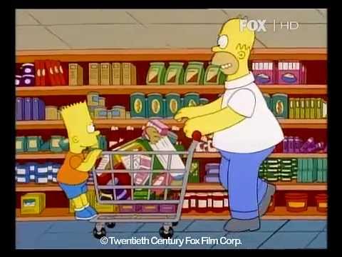 I Simpson 7x06 - King-Size Homer - YouTube