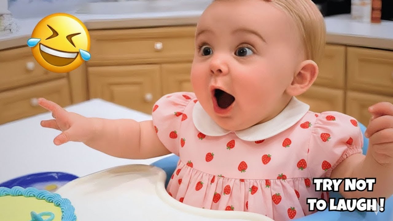 Baby Laughs So Hard It’s Impossible Not to Smile 😂 | Baby Giggles ...