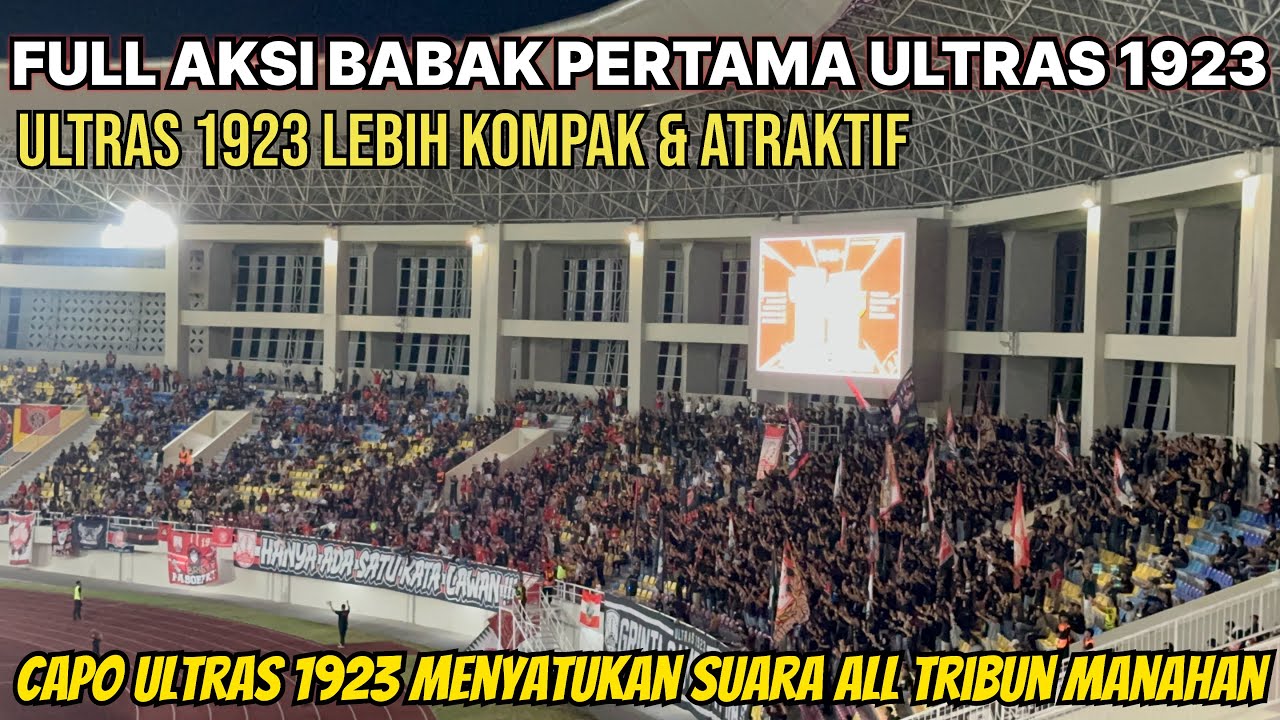 Full Aksi Babak Pertama Capo Ultras 1923 KEREN | Persis 2-1 Borneo ...