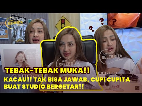 KACAU! CUPI CUPITA BERGETAR SAAT SEBUT NAMA ARTIS  | CHALLENGE TTM - TEBAK TEBAK MUKA