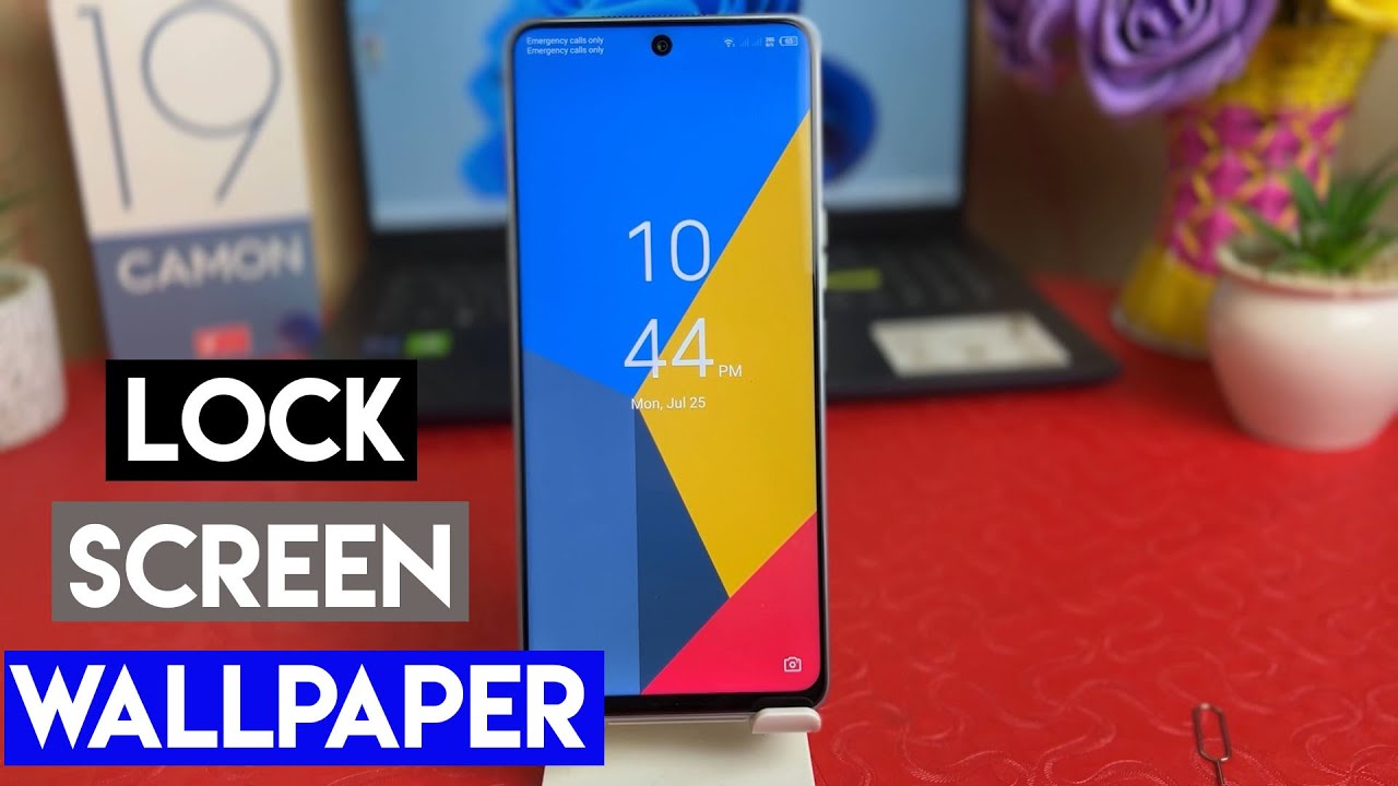 How To Change Lock Screen Wallpaper in Tecno Camon 19 - YouTube