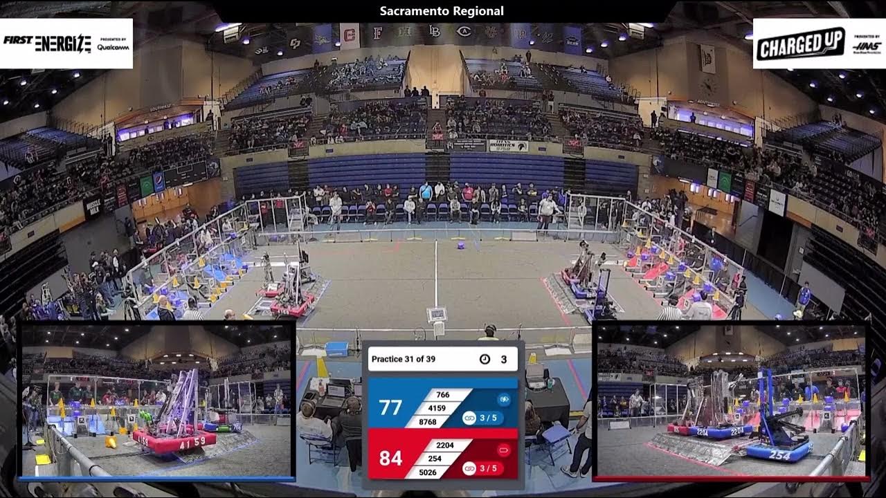 254 Clean Lift FRC 2023 Sacramento Regional - YouTube