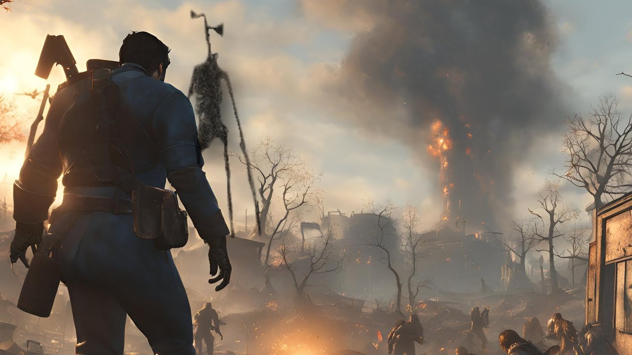 Fallout 4 with Siren Head and Crypid's | Mods (Xbox Series X) - YouTube
