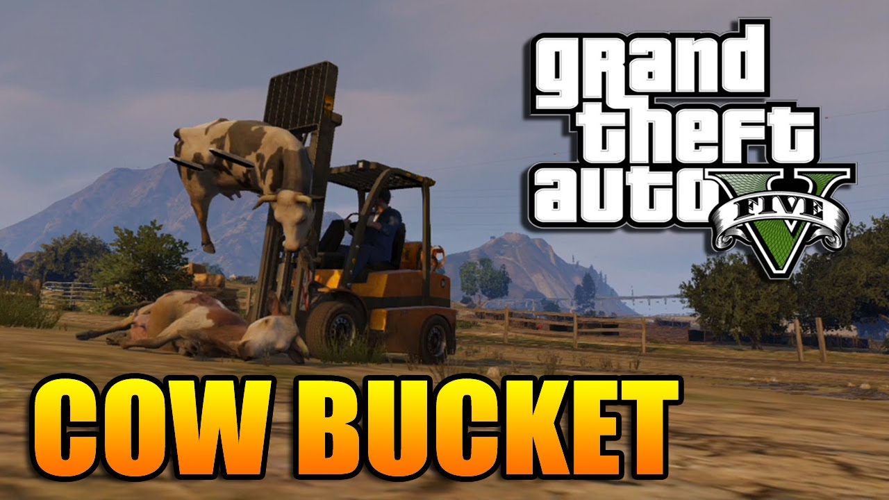 GTA V - Things To Do - Cow Bucket - YouTube