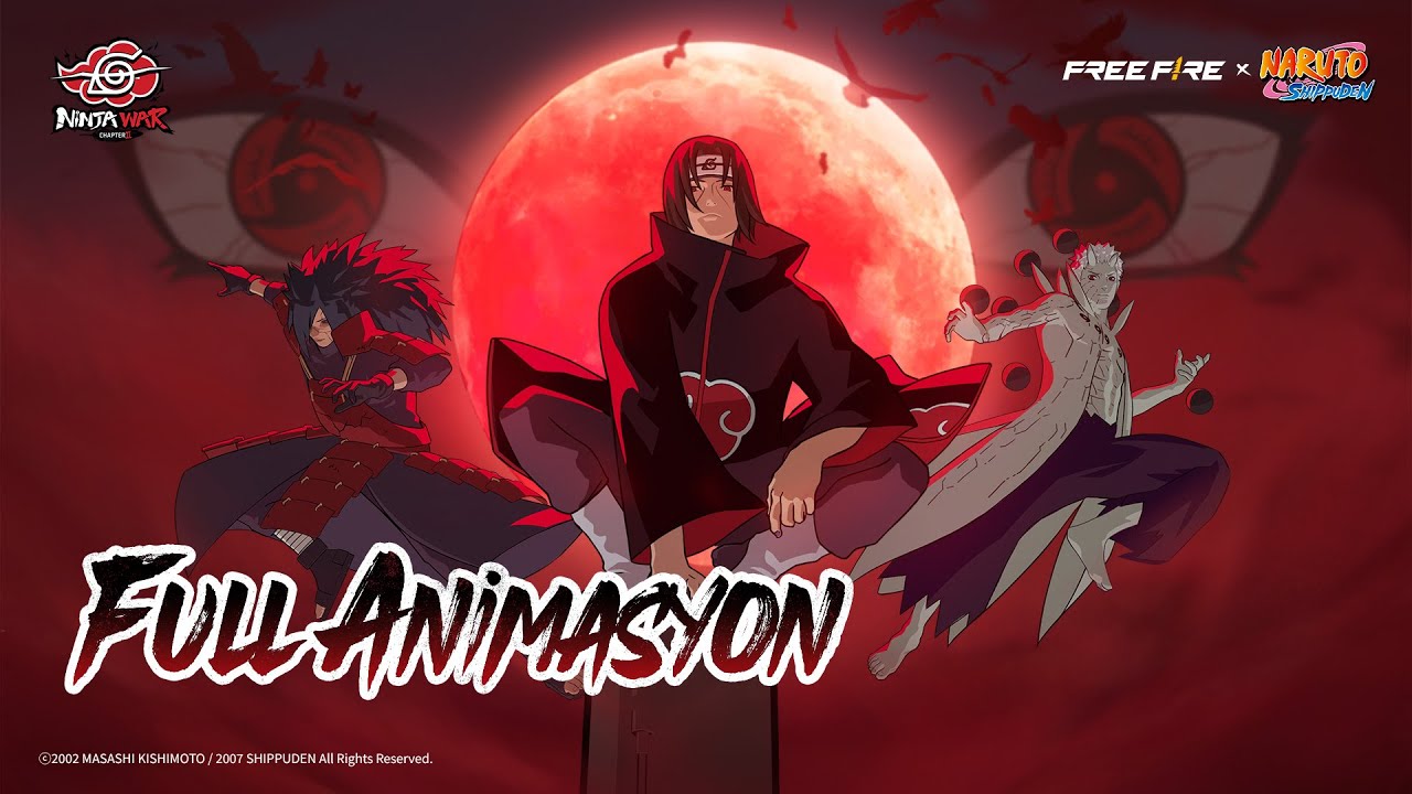 Full Animasyon | Free Fire x NARUTO SHIPPUDEN | Ninja Savaşı | Free ...