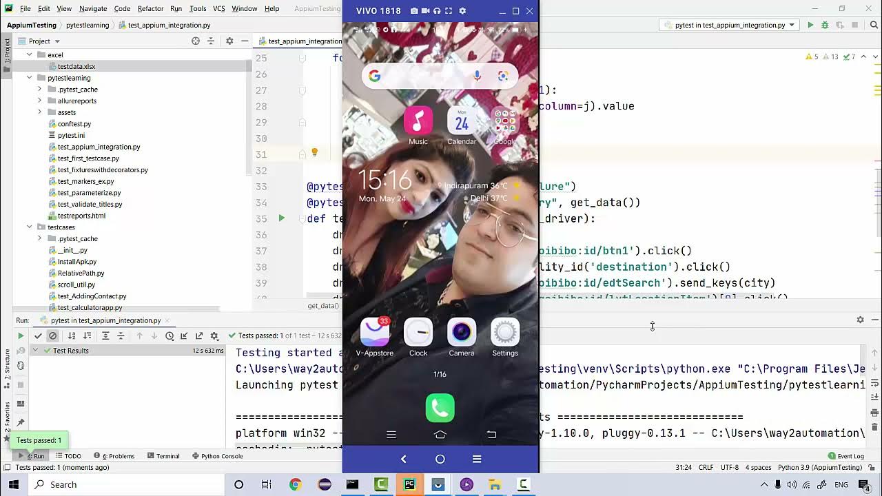 Appium Python - Data Driven Test using Excel and PyTest ...