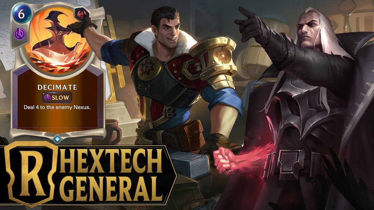 JAYCE Loves This DECIMATE Change - Swain & Jayce Deck - Legends of ...