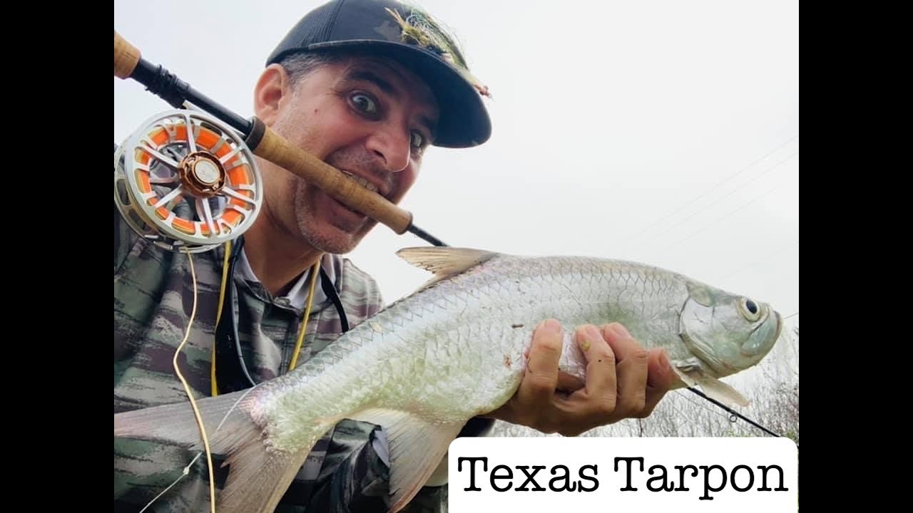 My First Texas Tarpon on Fly || New Fly Shop in Rockport - YouTube