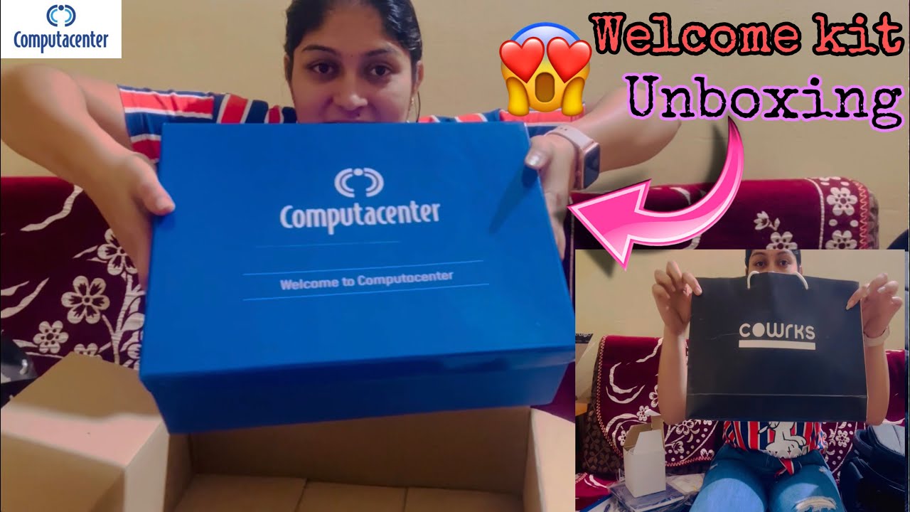Computacenter 🫶🏻|| welcome kit😍🥳|| unboxing|| - YouTube