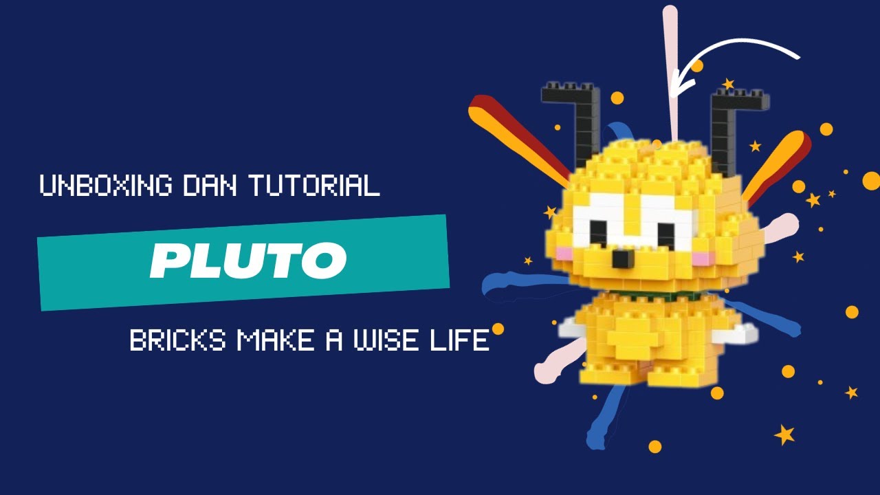 Unboxing dan Tutorial Bricks Lego - Pluto | Bricks Make a Wise Life - YouTube