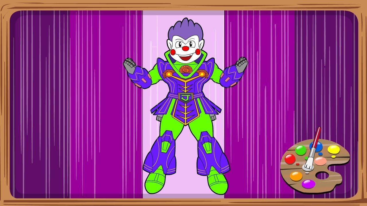 Interactive Coloring EP22"@"Citi Heroes" CARtoons - YouTube