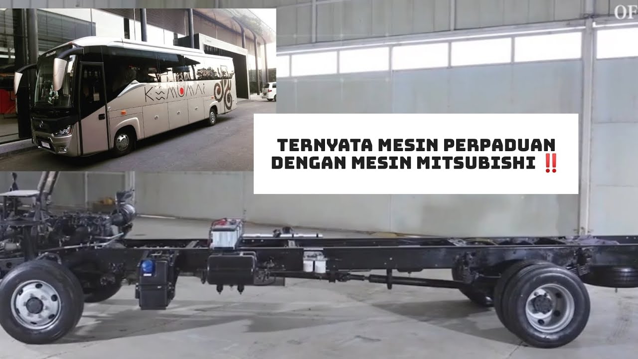 Casis medium bus ‼️Baby mercy lincah, MERCEDES BENZ OF 917 - YouTube