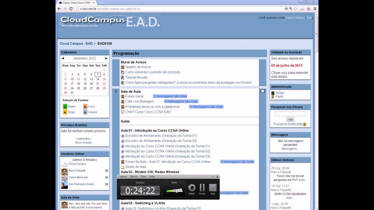 Tutorial Moodle Cloud Campus - YouTube