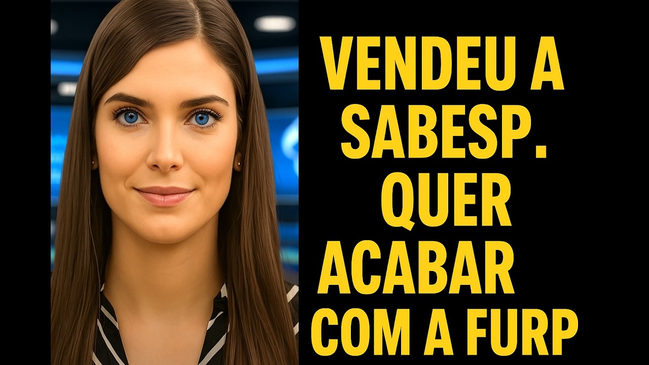 Tarcísio vendeu a Sabesp. Agora ameaça extinguir a FURP. #Sabesp #FURP ...