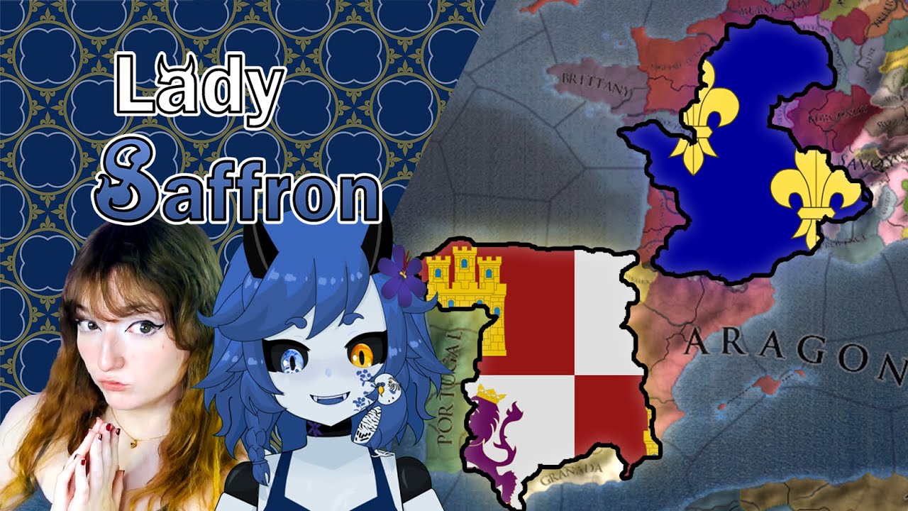 Testing EU4 1.35 Domination Co-op missions with @HeyCara [Lady Saffron ...