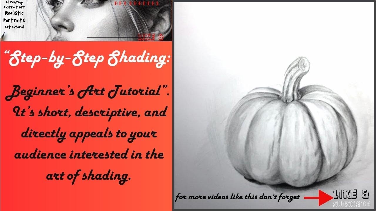 “Shading Techniques: Step-by-Step Graphite Drawing for Beginners” - YouTube