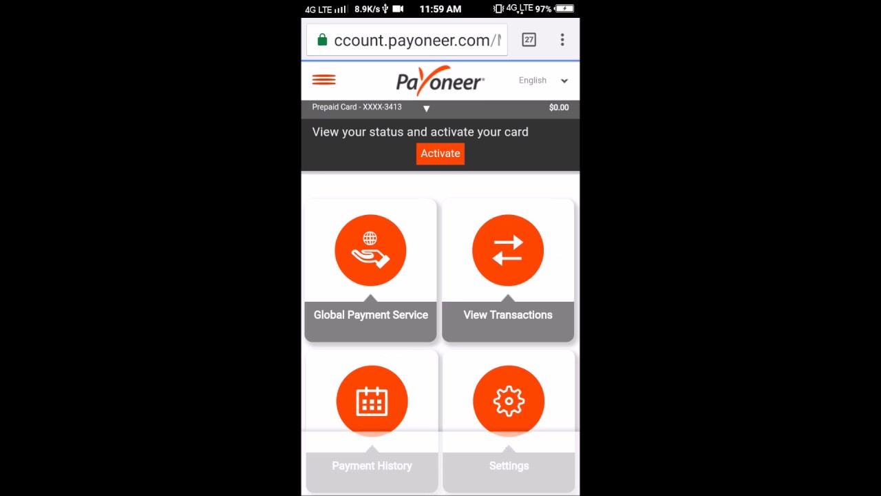 How to redeem Payoneer on MooCash - YouTube