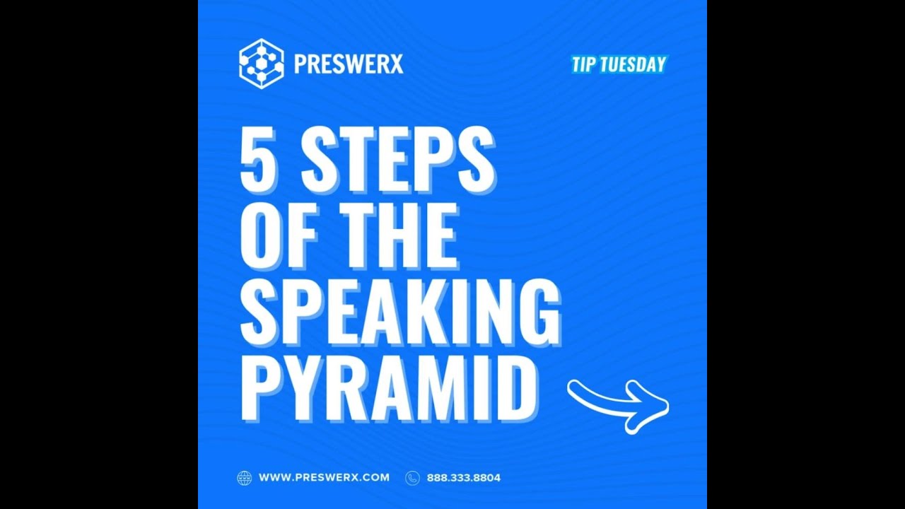TIP TUESDAY: 5 Steps of the Speaking Pyramid - YouTube