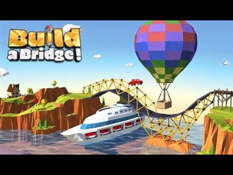 Build a bridge game play - YouTube