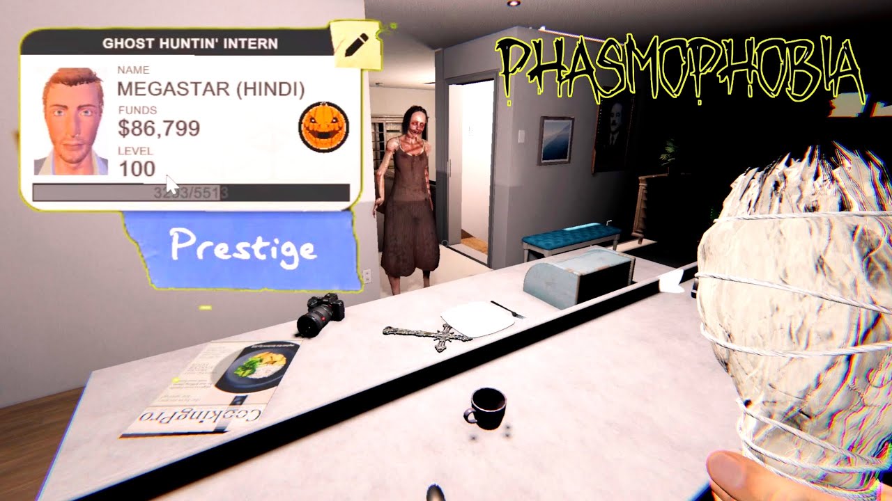 I Got My First Prestige On Phasmophobia | Level 1000 Nightmare Gameplay ...