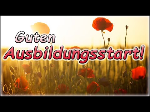 Guten Start In Die Ausbildung Wunschen