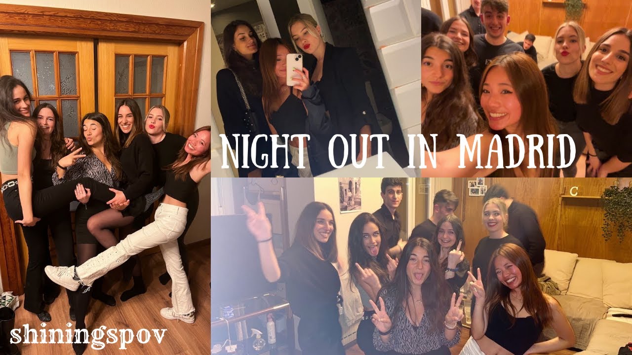 Spain Vlog 3: A Night Out in Madrid, Spain *CLUBBING UNTIL 6 A.M ...