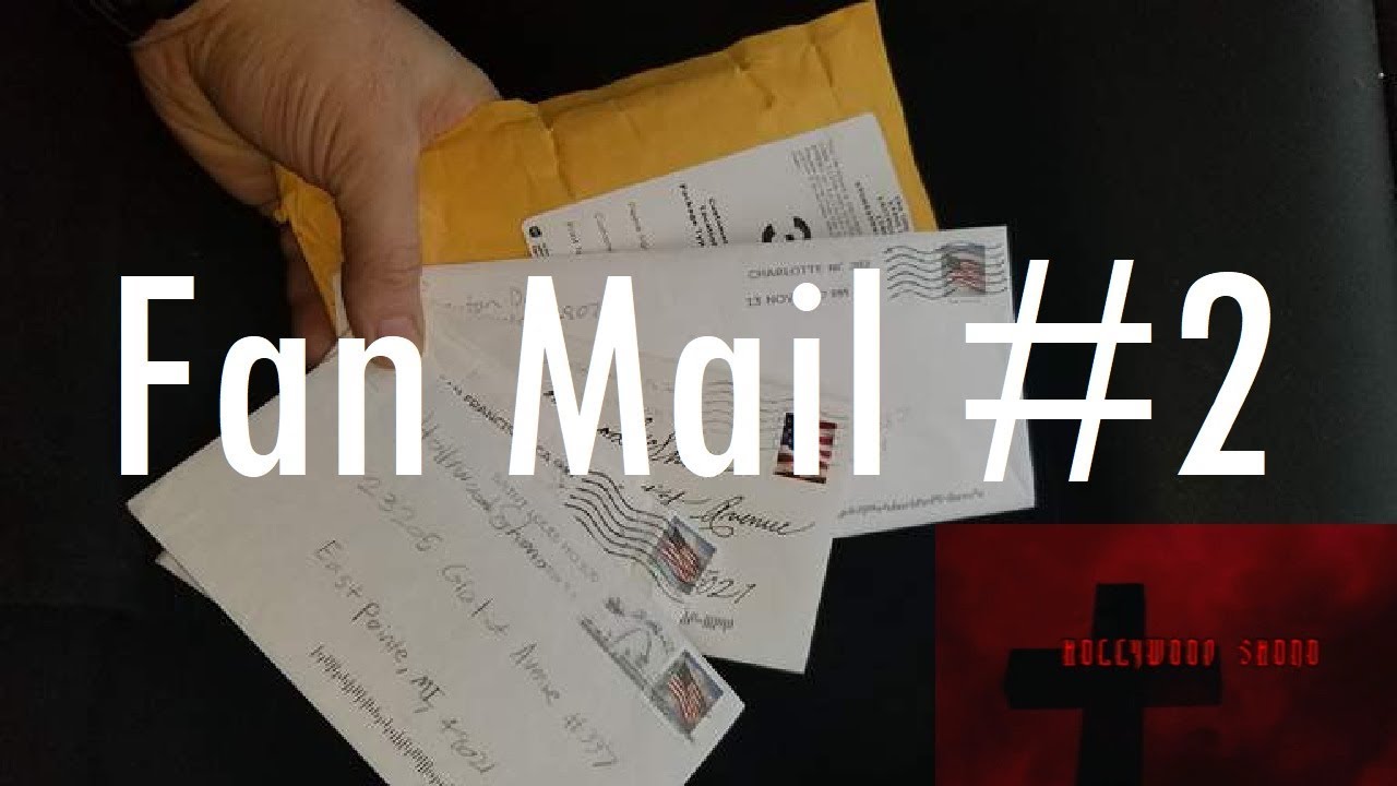 Fan Mail Opening #2 - HollywoodShono - YouTube