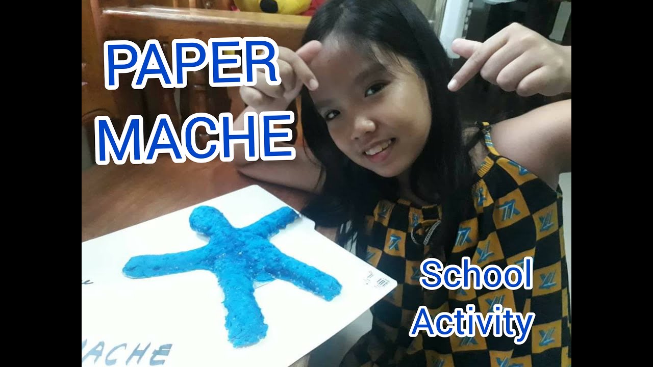 HOW TO MAKE PAPER MACHE | Easy DIY Paper Mache for MAPEH Grade 1 ...