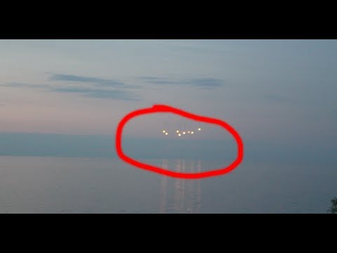 unexplained lights which appear in the night sky - YouTube