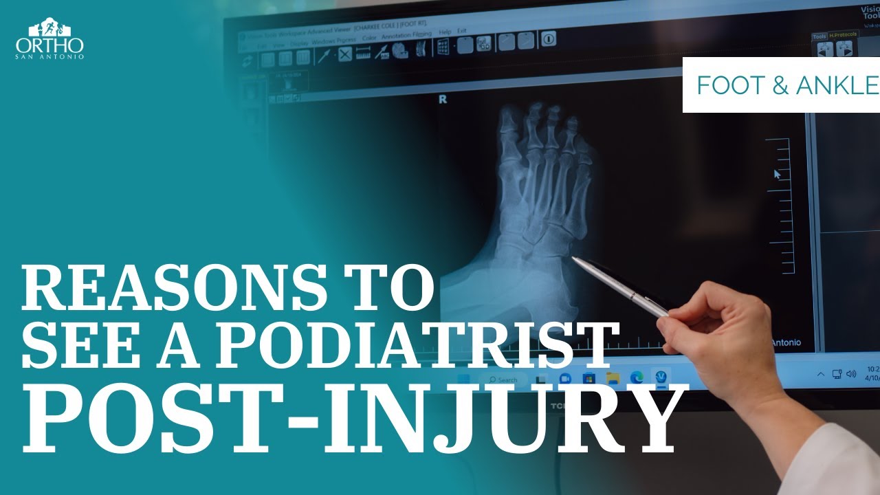 Post-Foot Injury | Reasons To See A Podiatrist #injuryrecovery # ...