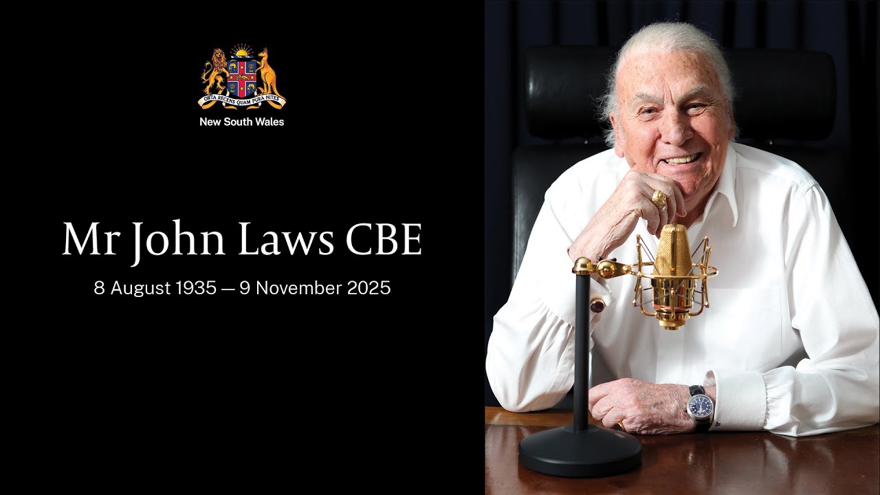 State Funeral for John Laws CBE - YouTube