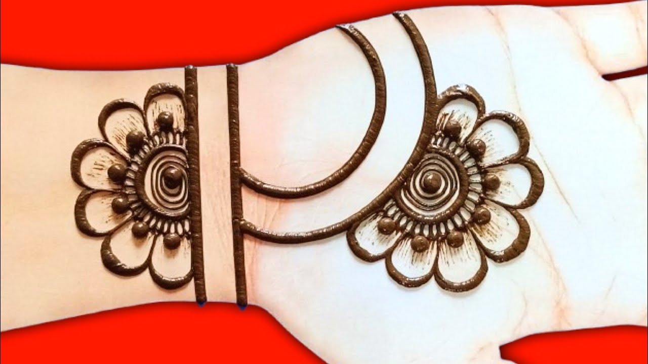 Simple Mehndi Design/Front Hand Mehndi Design/mehadikedijayan/mahider ...