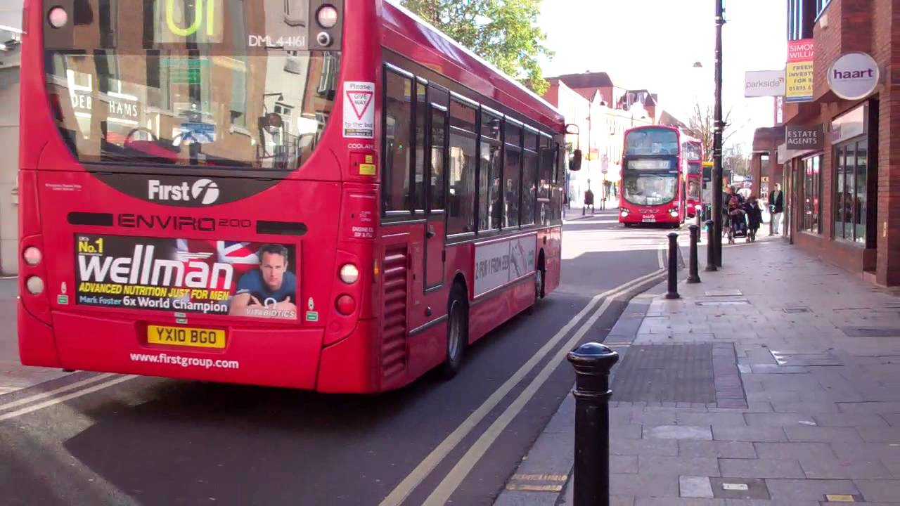 First London Route U1 DML44161 YX10BGO Enviro200 Dart Uxbridge (UX ...
