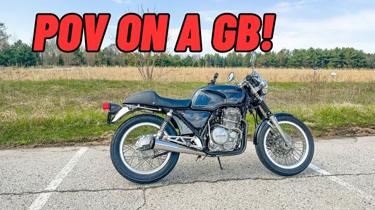 RIDING MY HONDA GB500 | 4K - YouTube