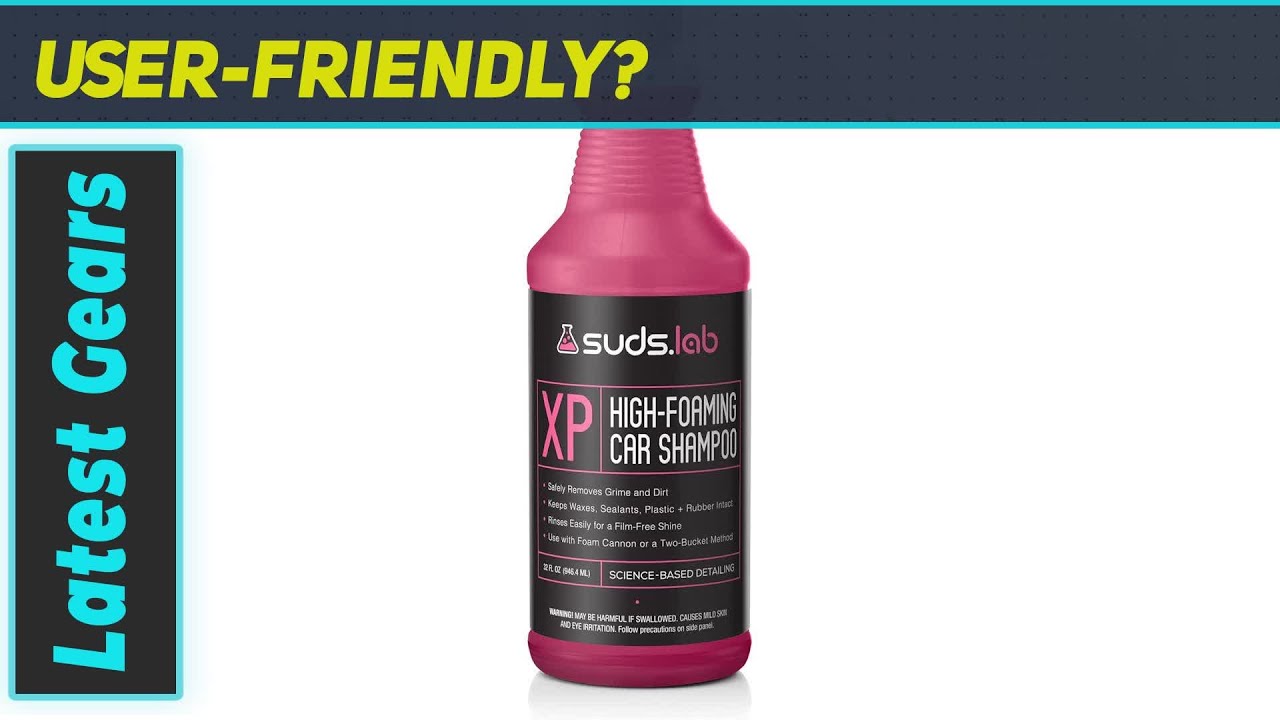 Suds Lab XP High Foaming Exterior Car Wash Shampoo: Best Choice for a ...