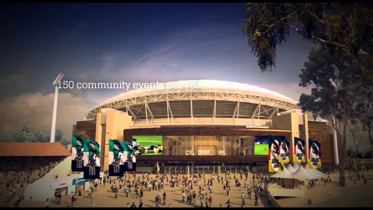 Adelaide Oval construction to begin - YouTube