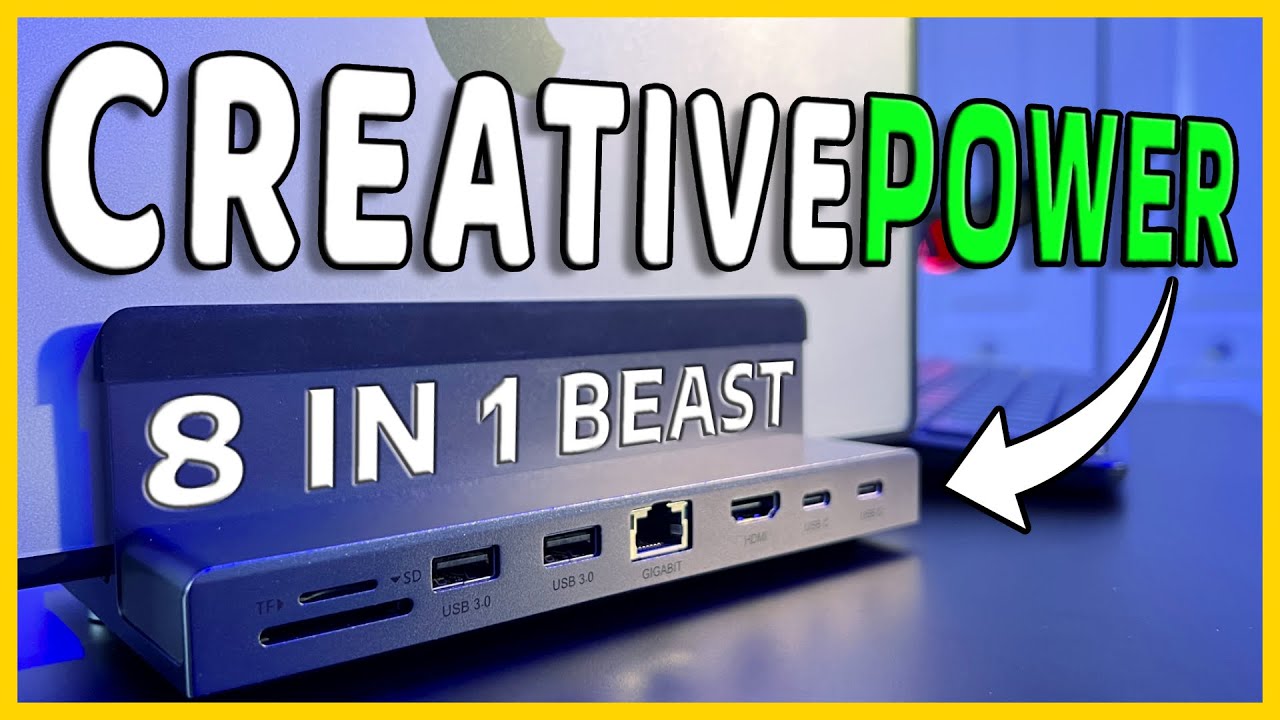 Best Budget Docking Station For Macbook | Quuge 8-IN-1 USB-C Dock - YouTube