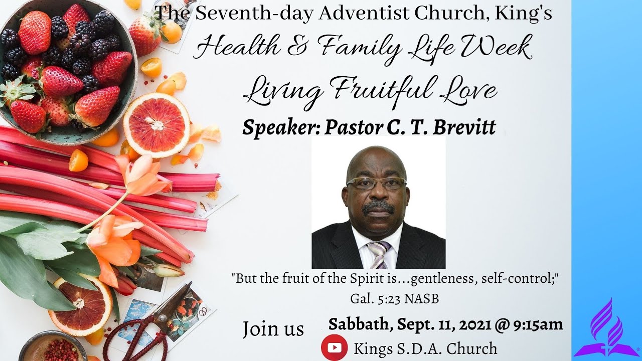 Kings SDA - Health & Family Life - Sept 11 2021 - YouTube