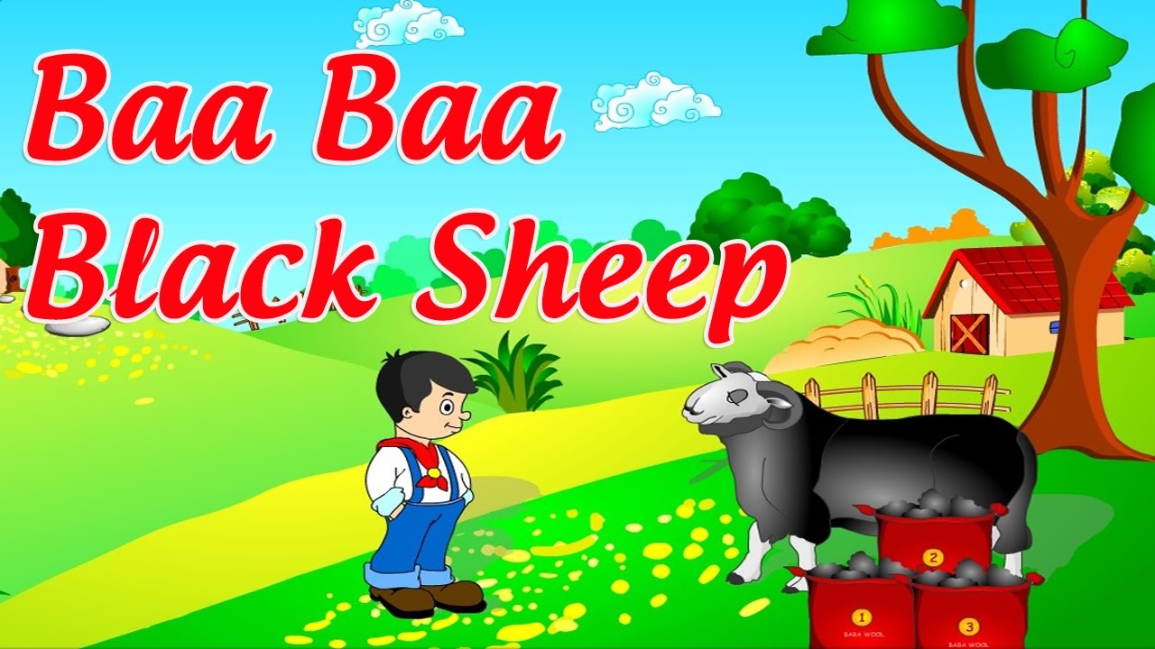 Baa Baa Black Sheep - Animation, Song, Lyrics - Bee Bee TV - YouTube