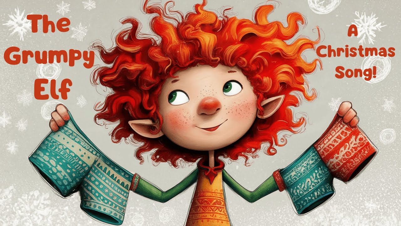 The Grumpy Elf – Funny Song & Storybook for Kids | Funny Christmas ...